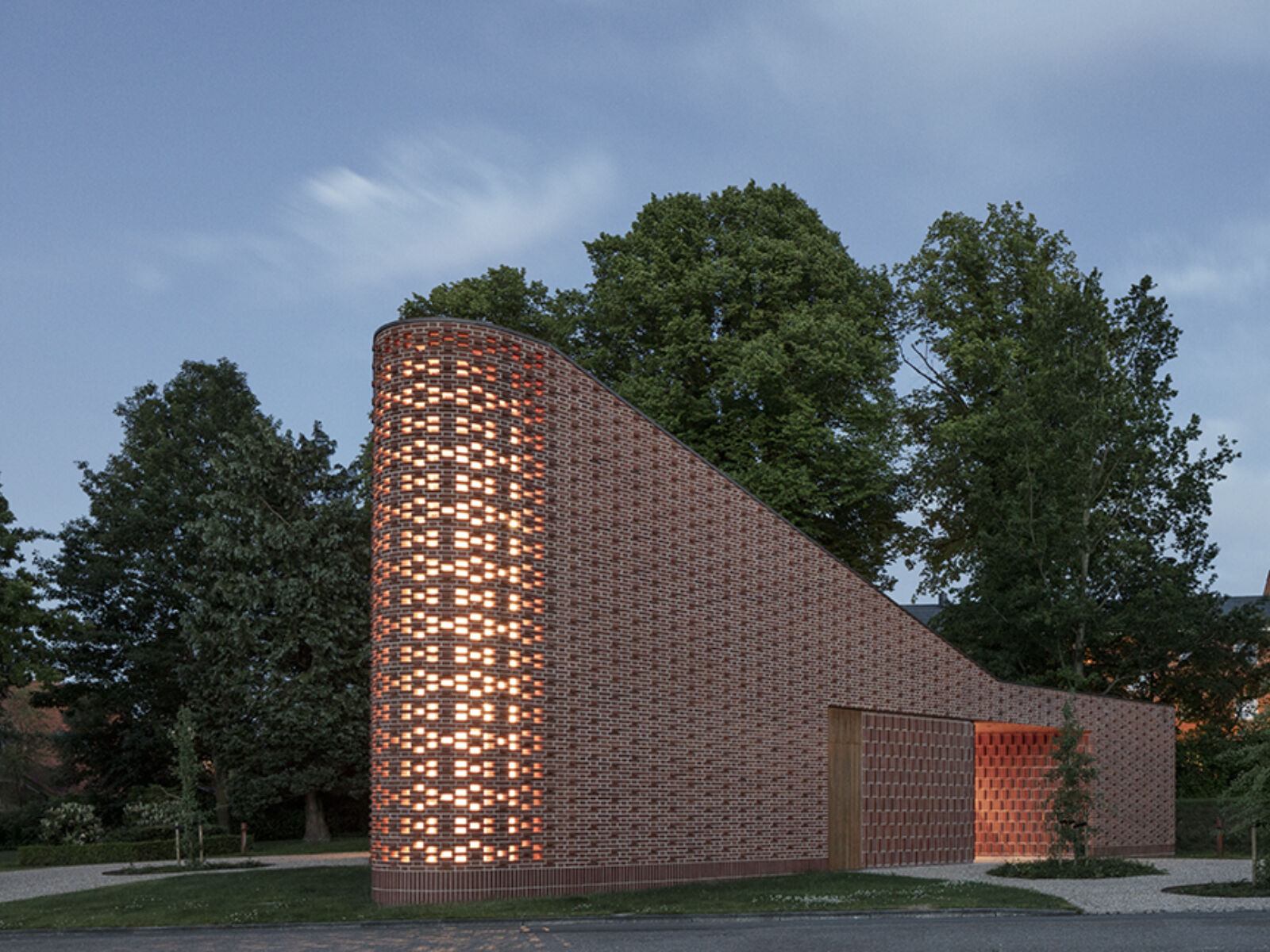 Odder Cemetery Chapel, Odder, Denmark - BDA