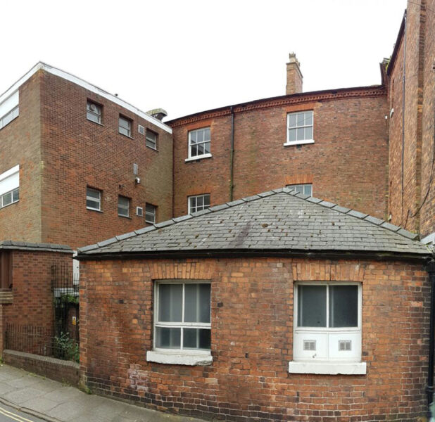 Bailgate Court in Lincoln’s Cathedral Quarter. - BDA