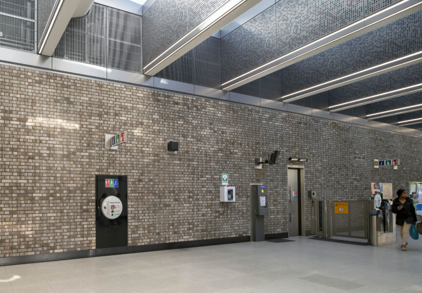 Woolwich Crossrail Station, London - BDA