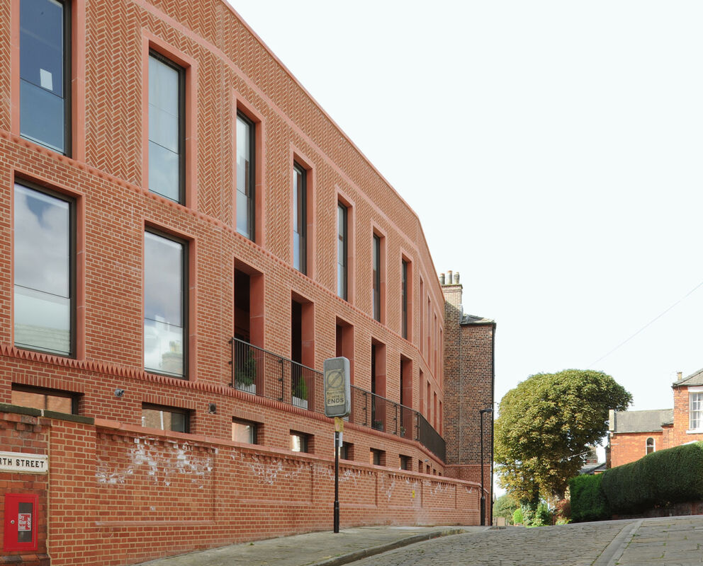Bailgate Court in Lincoln’s Cathedral Quarter. - BDA